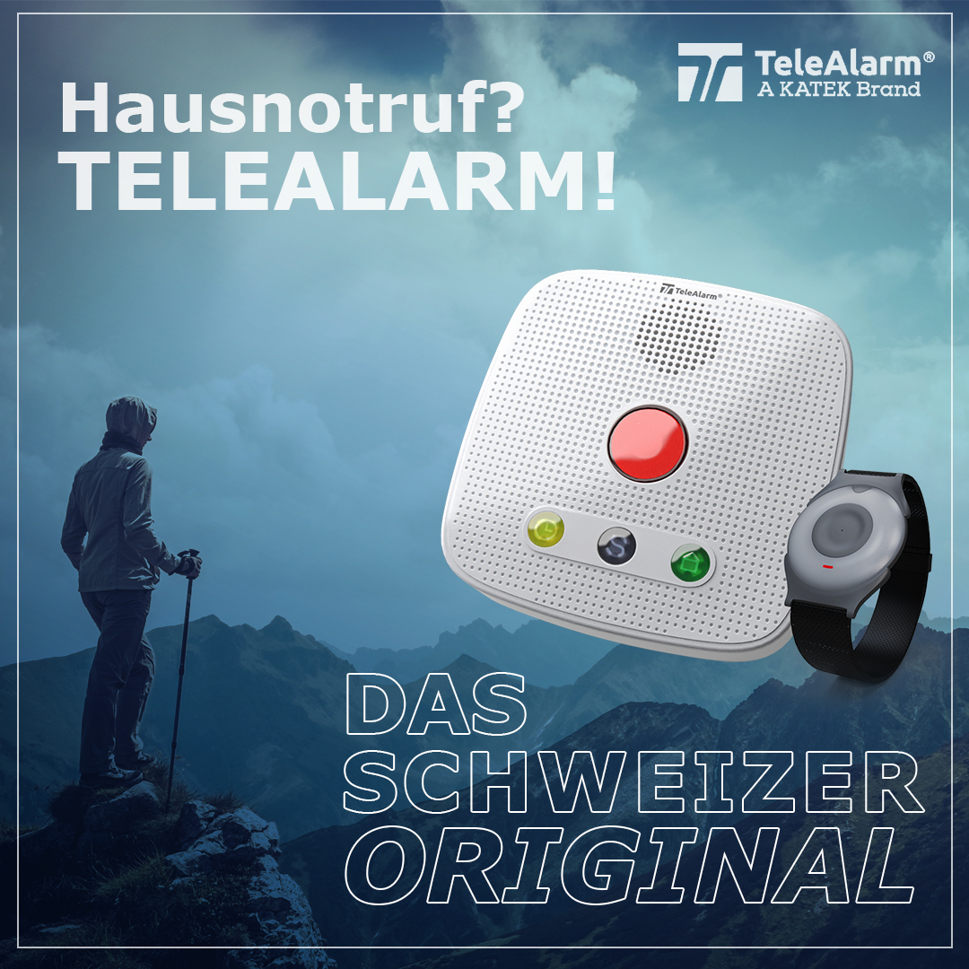 Hausnotruf TA74 von TeleAlarm - Das Schweizer Original